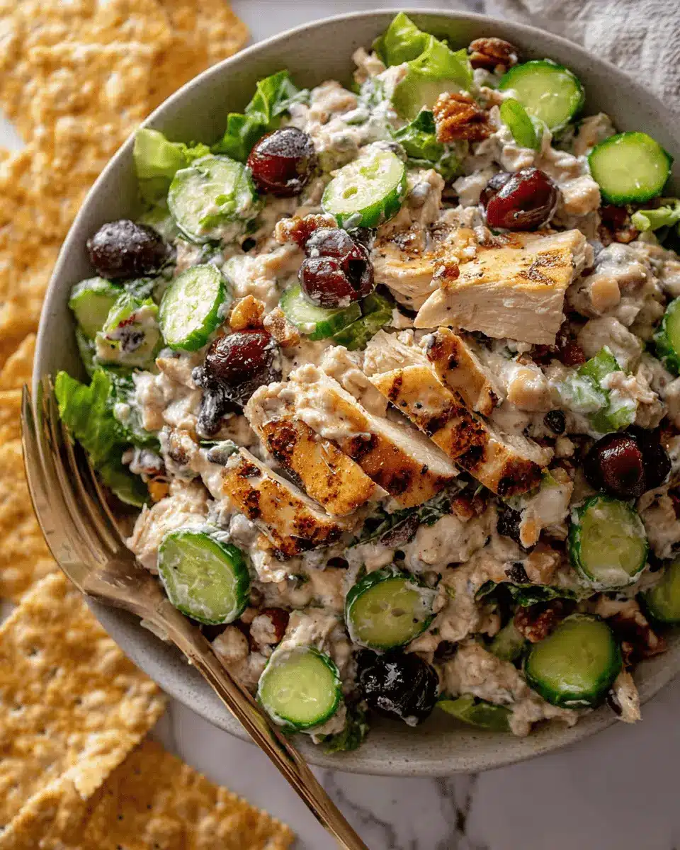 Cherry Jalapeno Chicken Salad