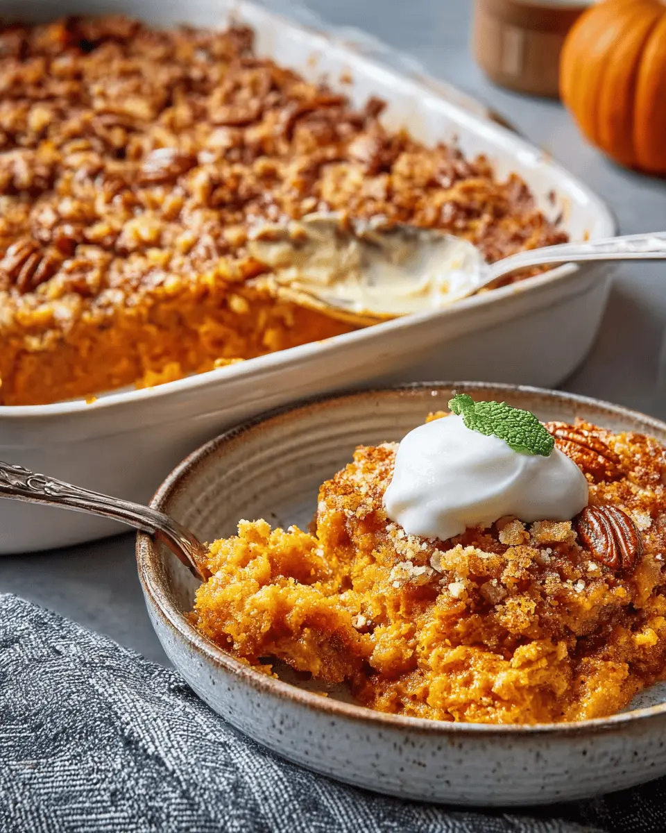 pumpkin crisp